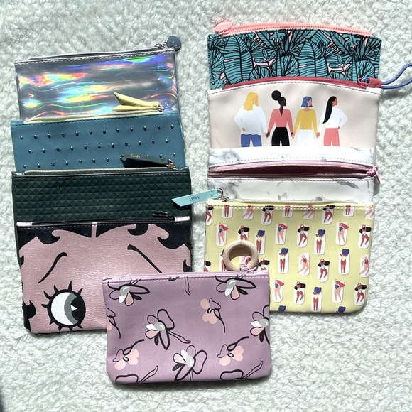ipsy | Accessories | Lot Of 9 Ipsy Makeup Bags | Poshmark